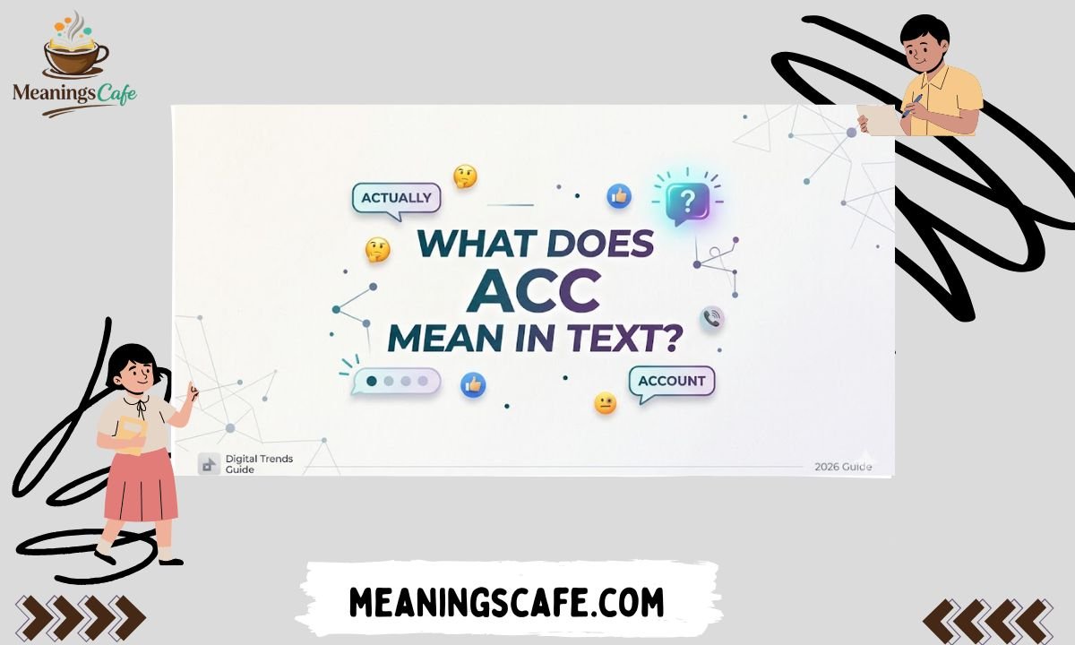 What Does ACC Mean in Text? Clear Explanation for Beginners (2026 Guide)