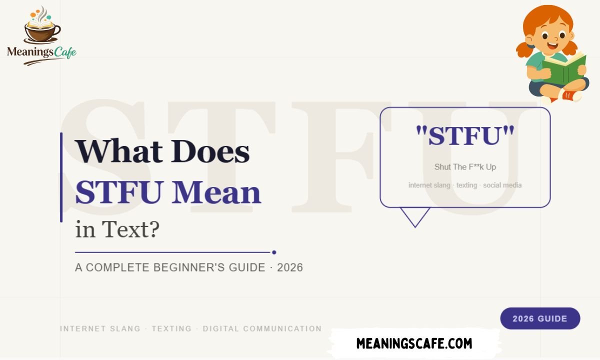 What Does STFU Mean in Text? Clear Explanation for Beginners (2026 Guide)