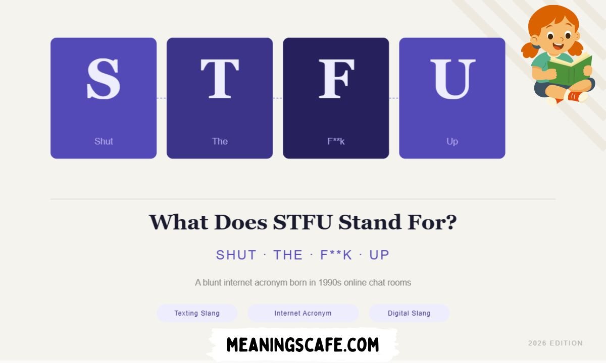 What Does STFU Mean in Text? Clear Explanation for Beginners (2026 Guide)